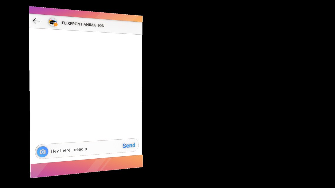 Customizable Chat Window Mockup Overlay Semitransparent Chat - Etsy