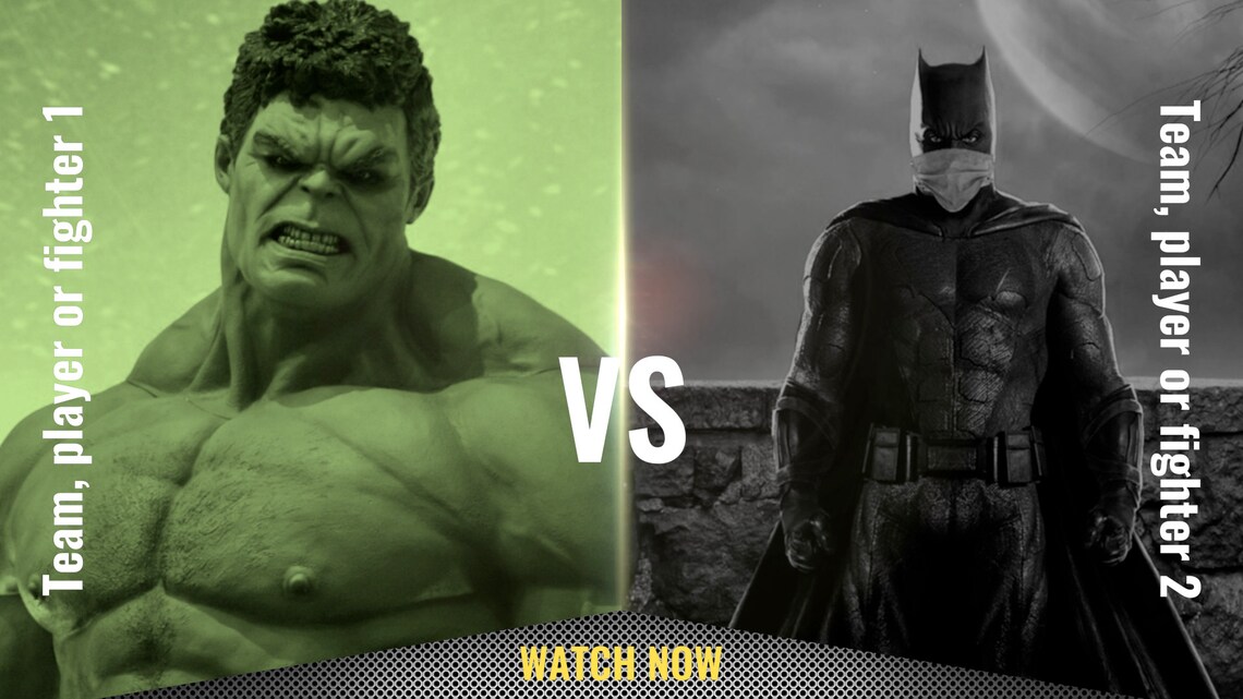 Animated Battle Announcement Transition Intro for Streaming or Video ...