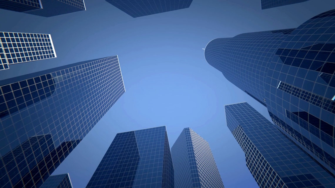 Skyscrapers Intro Animation, Your Own Custom Text, Your Logo Inserted ...