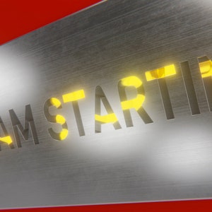 Customizable Intro for Twitch starting Soon Metal Led Box Customize ...