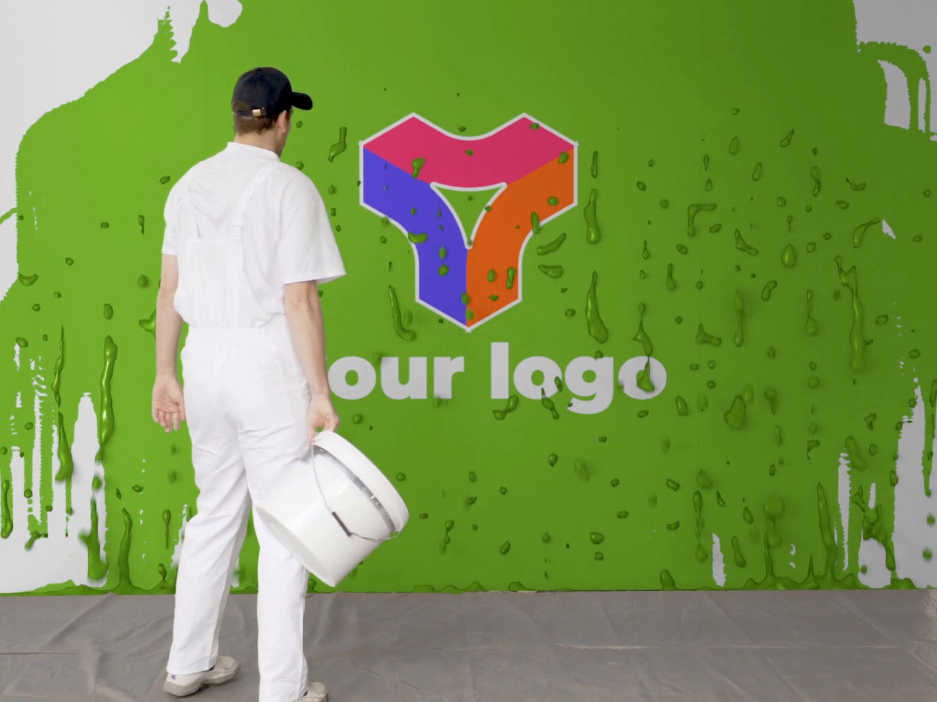 Splash Logo Mockup Animation Get Your Own Logo Splashed by - Etsy