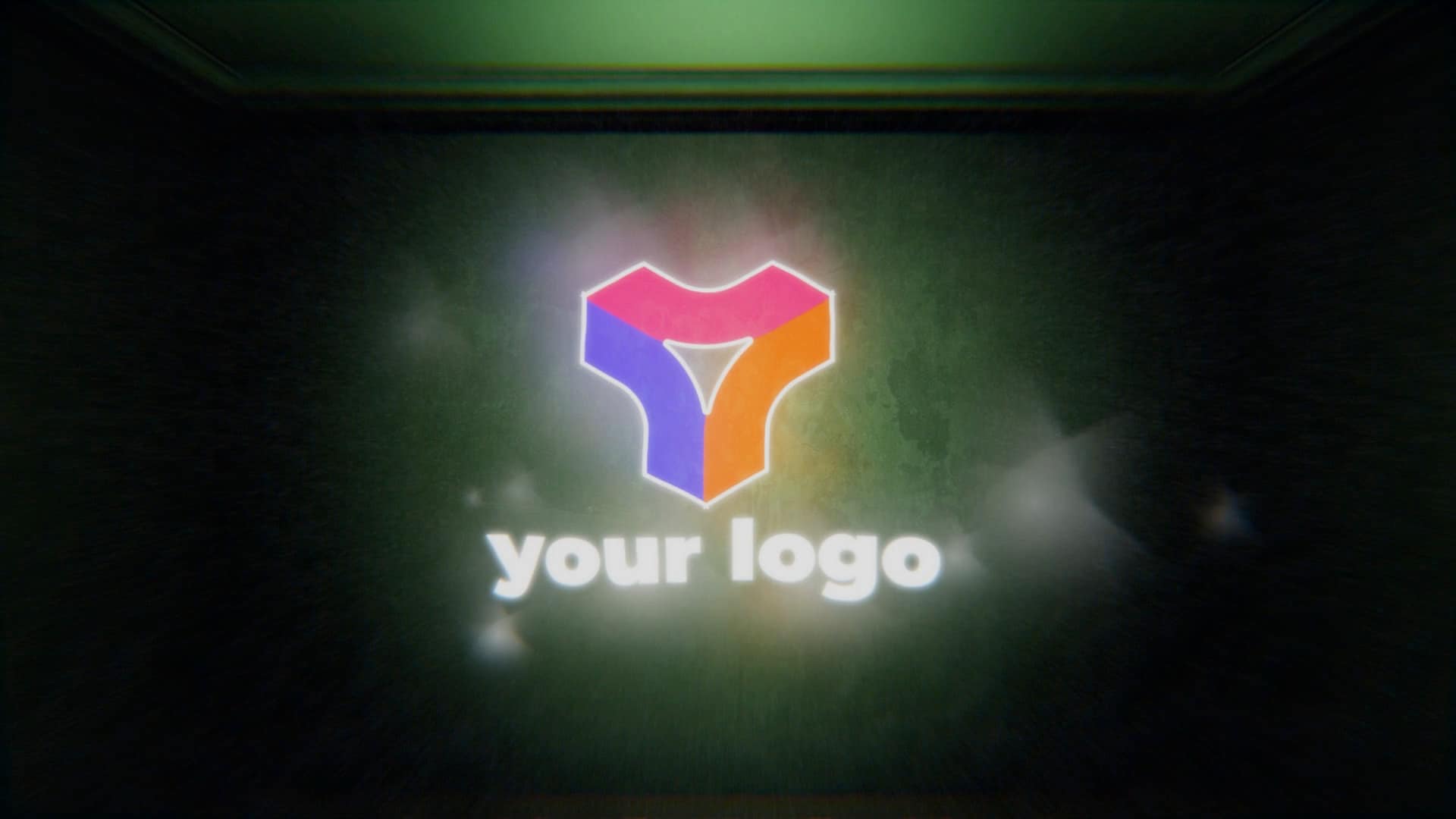 Unleash the Fear Haunting Ghostly Logo Animation Reveal in Abandoned ...
