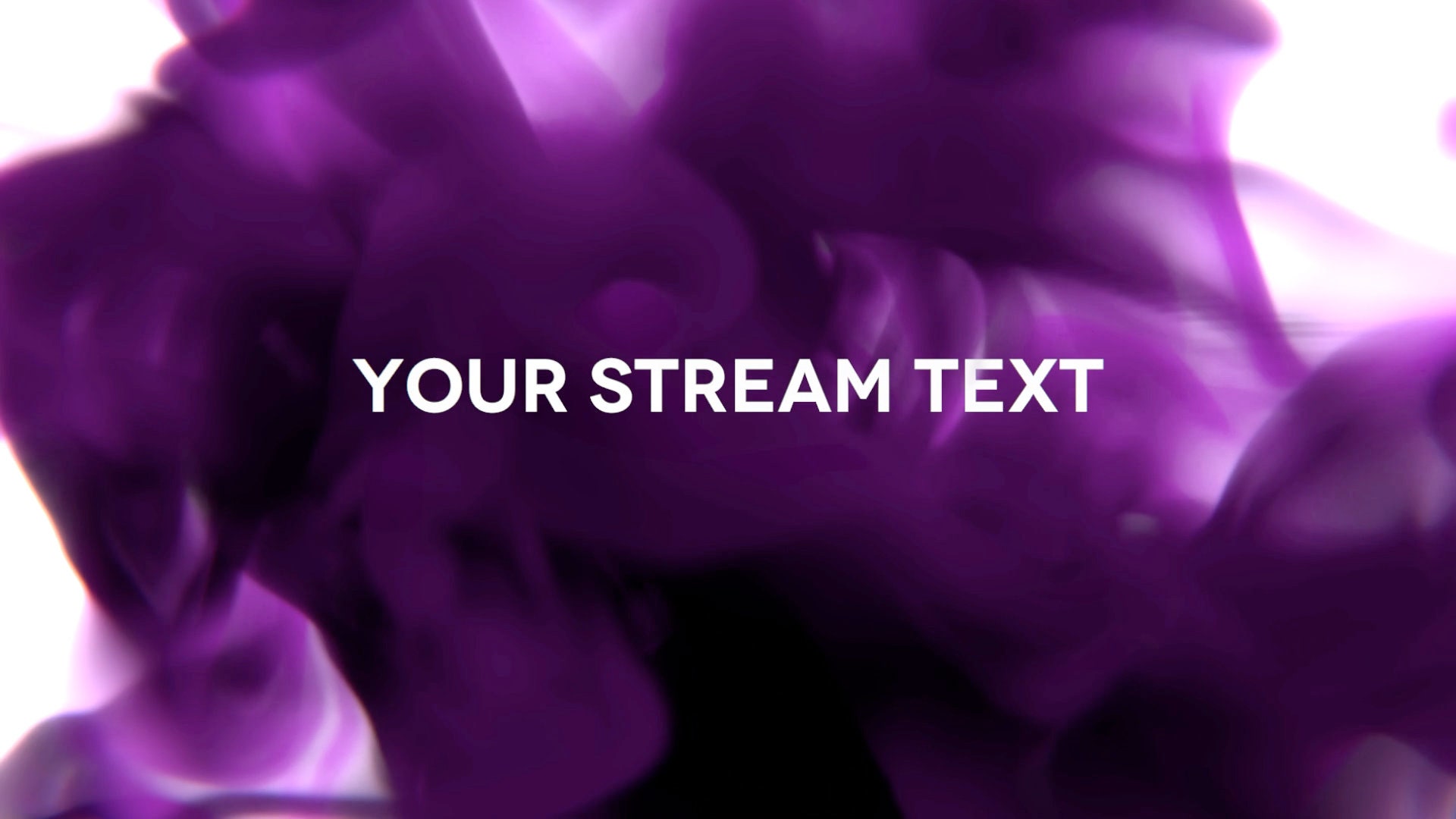 Ink Drop Twitch Transition Personal Text for Your Stream or Social ...