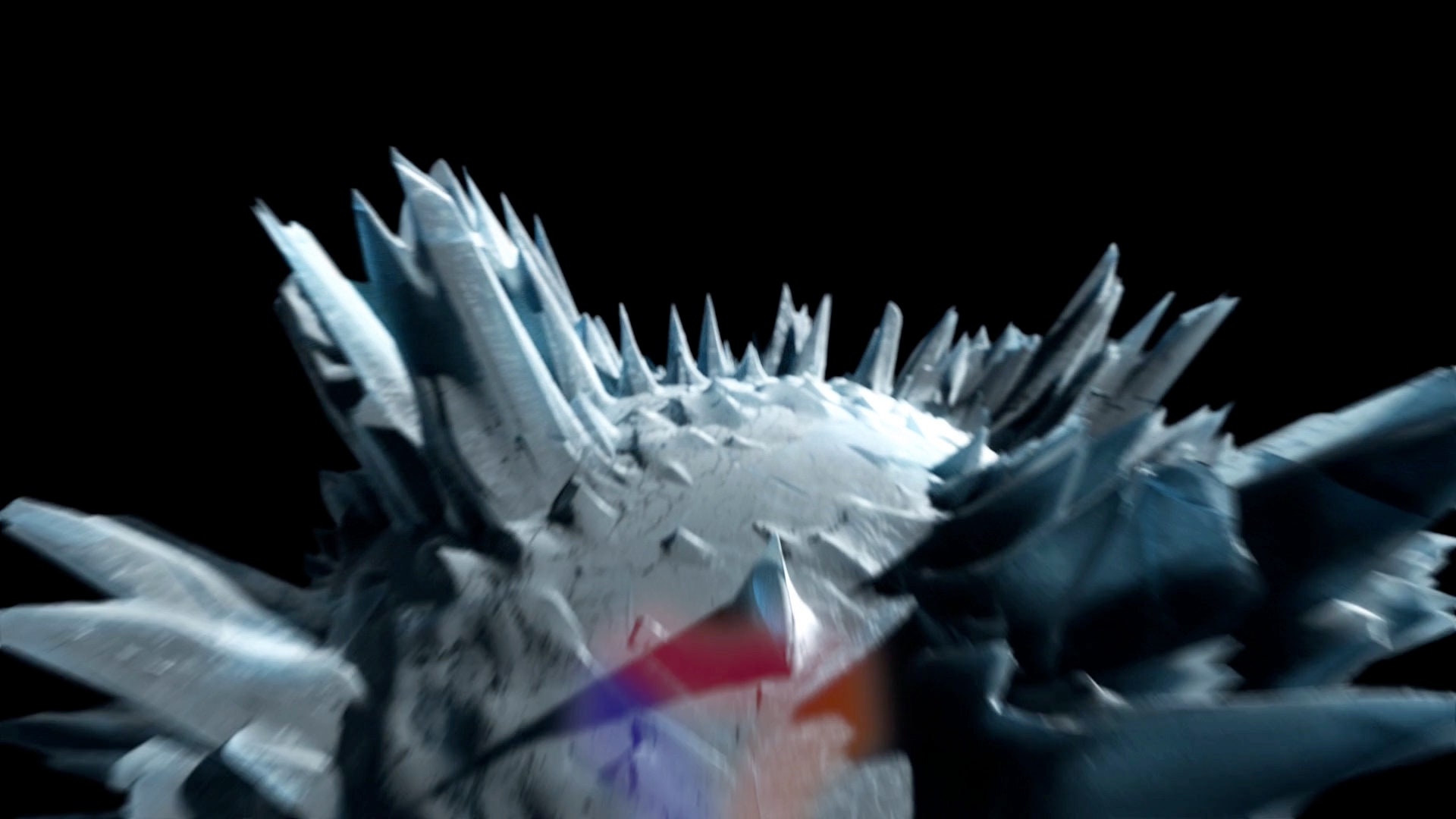 Personalized Logo Animation Intro With Icy Meteor Burst Effect and ...