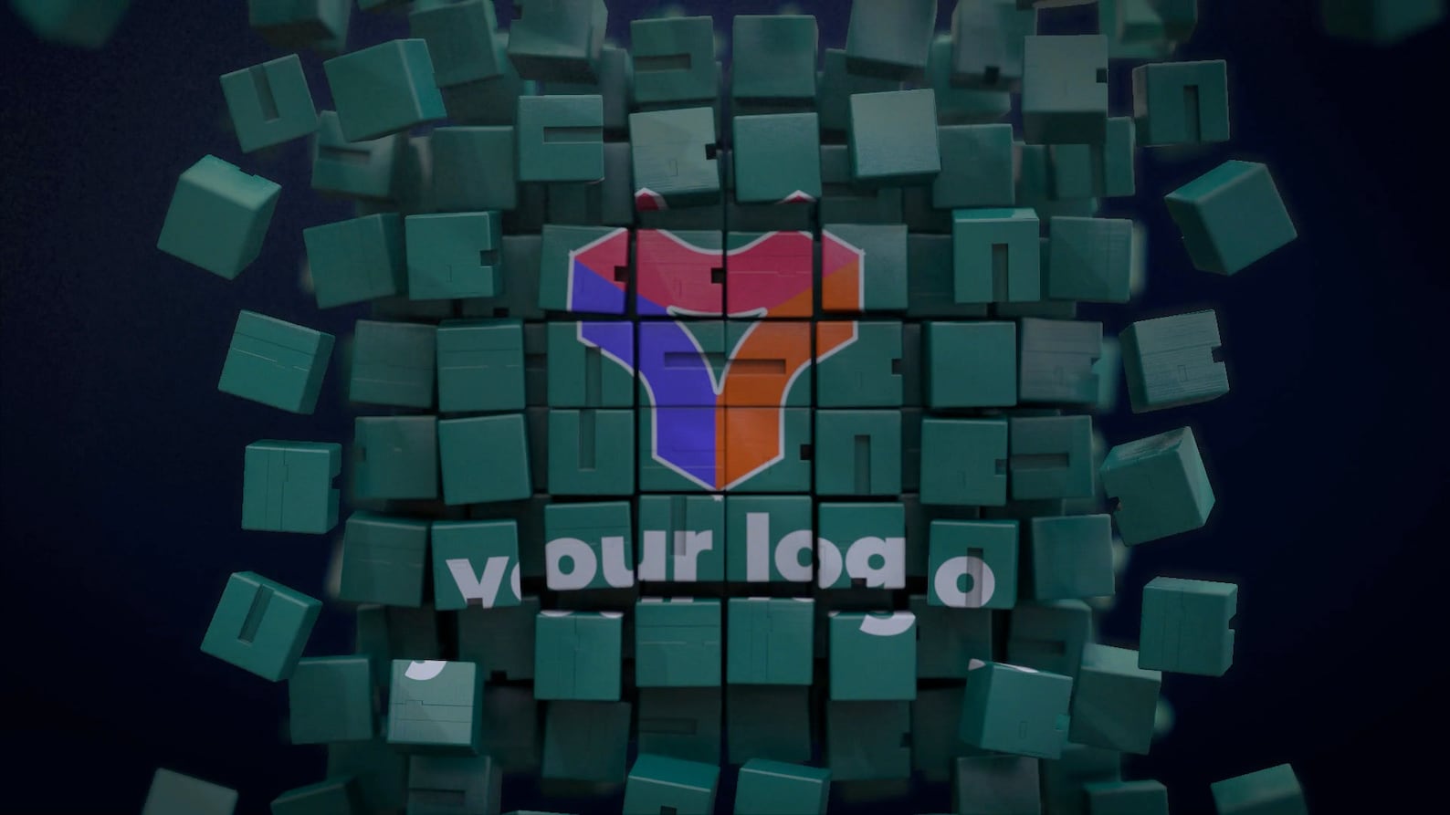 Supernatural Cubic Interpolation Logo Animation Colour, Logo Customized ...