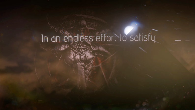 Fear Emotional Animation Scary Horror Titles 3 Customizable Text, Color ...