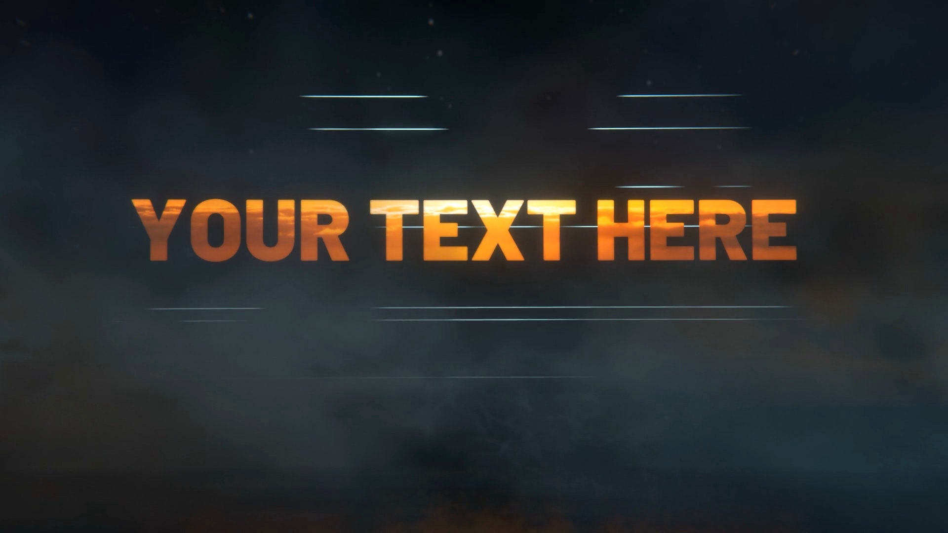 Bold Text Logo Intro Animation - Impactful Intro With Logo - and ...