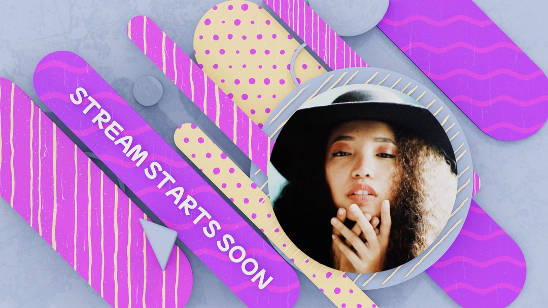 Stream Overlay Intro for Twitch and Other Media With Customized Colors ...