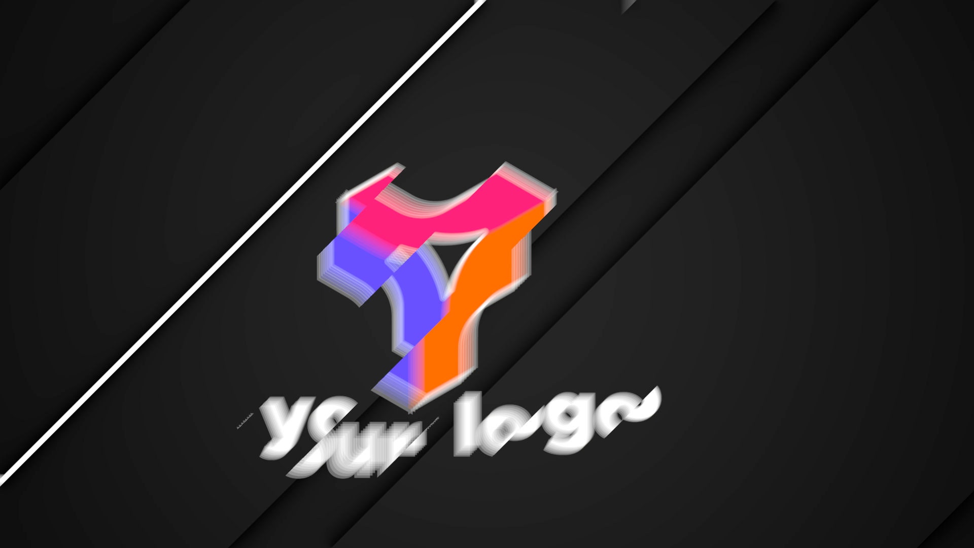 Diagonal Transition With Alpha Channel and Sound for Your OBS Stream ...