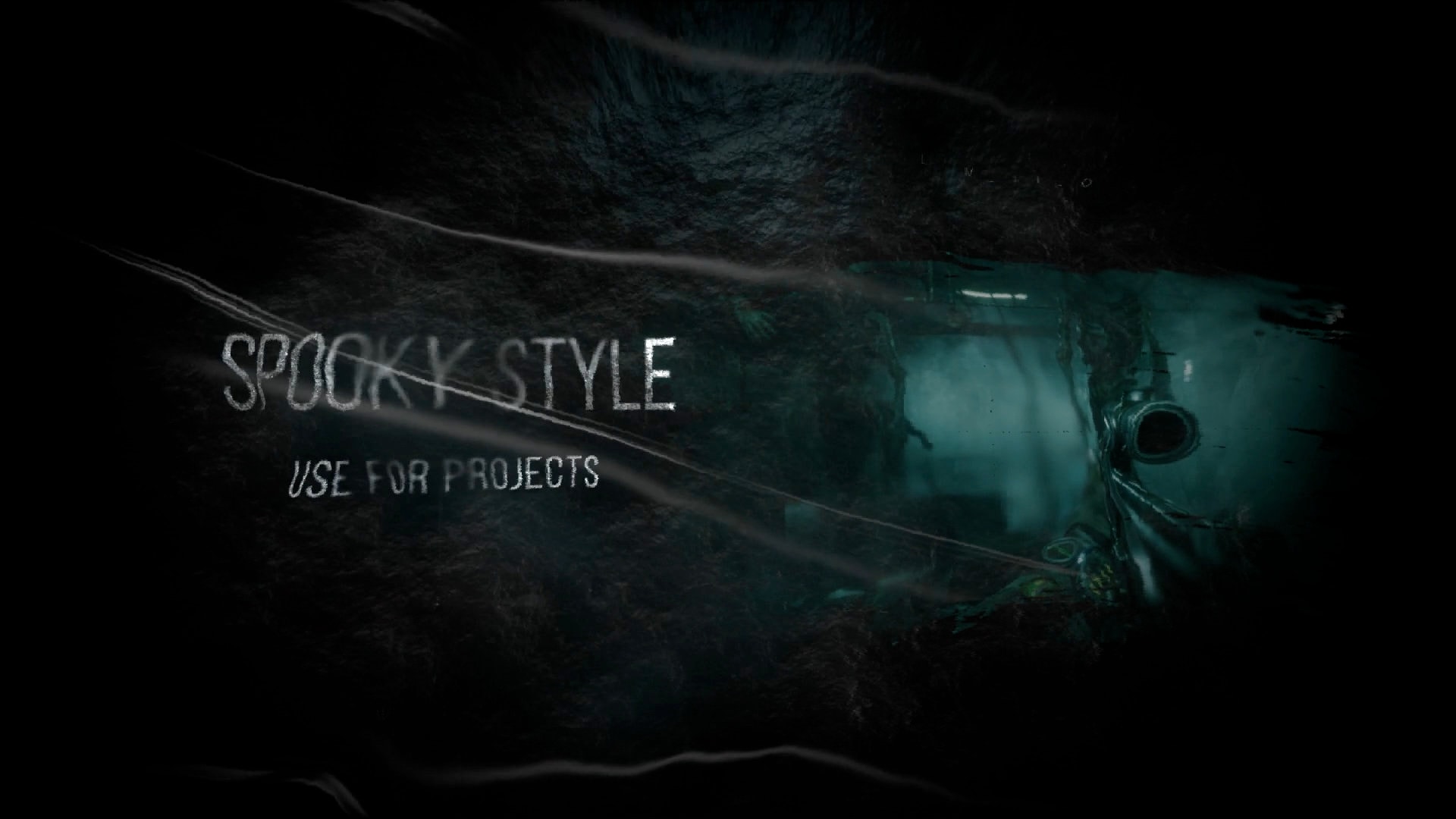 Paranormal Activity Animation Scary Titles Customizable Text, Color ...