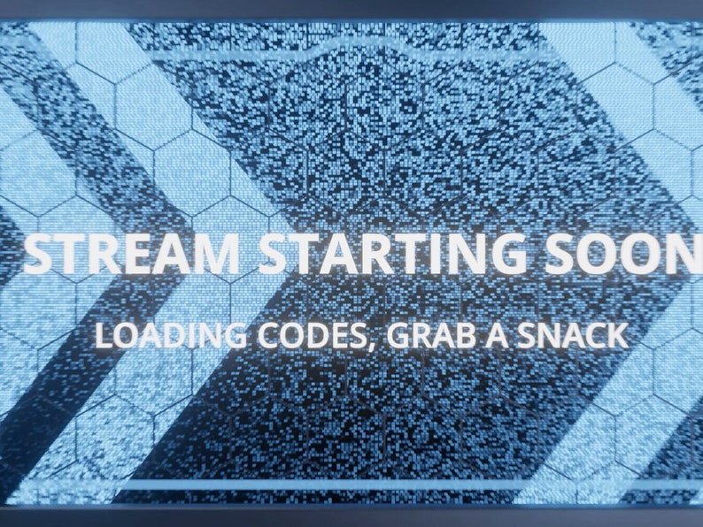 Customizable Intro for Twitch starting Soon Gaming Style Player 1 Vs ...