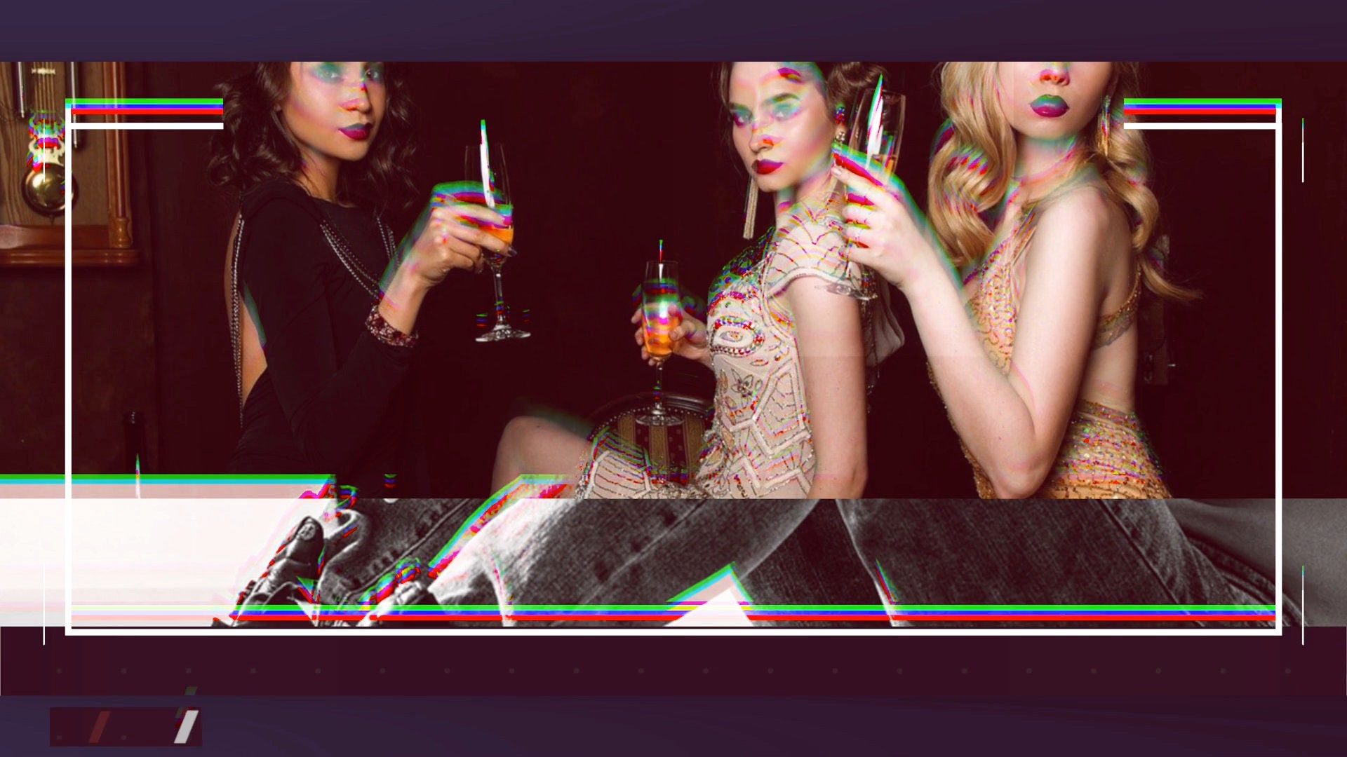 Multicolor Dynamic Slideshow Elegant Modern and Customized - Etsy