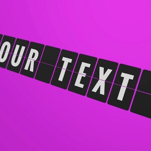 Flipboards Intro With Custom Text and Color - Great for Any Video ...