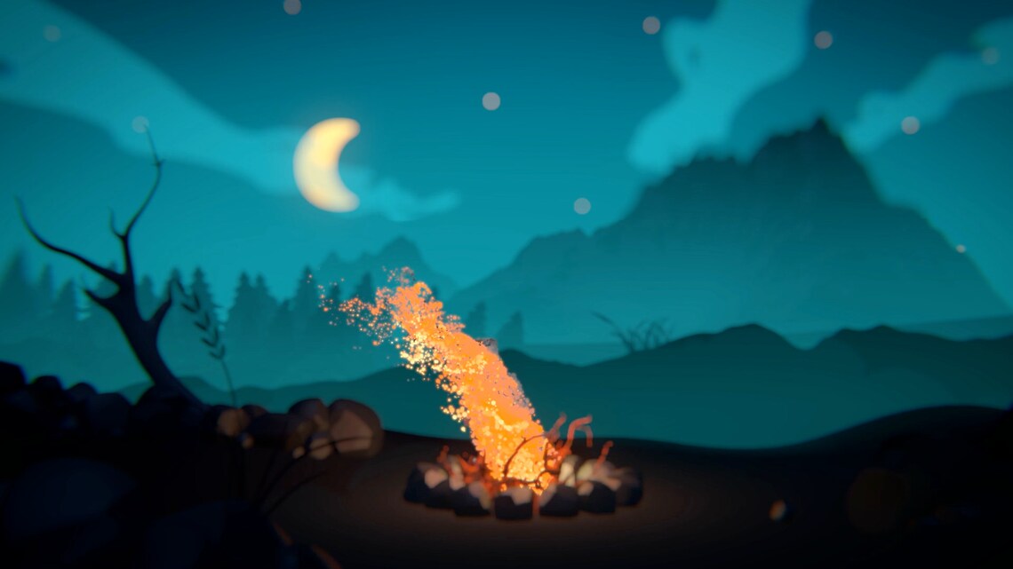 Campfire Animation Reveals Logo and a Tagline Accompanied by - Etsy