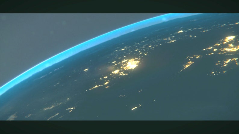 Planet Earth Cinematic Text Intro, With Custom Text, Sound Inclusive ...