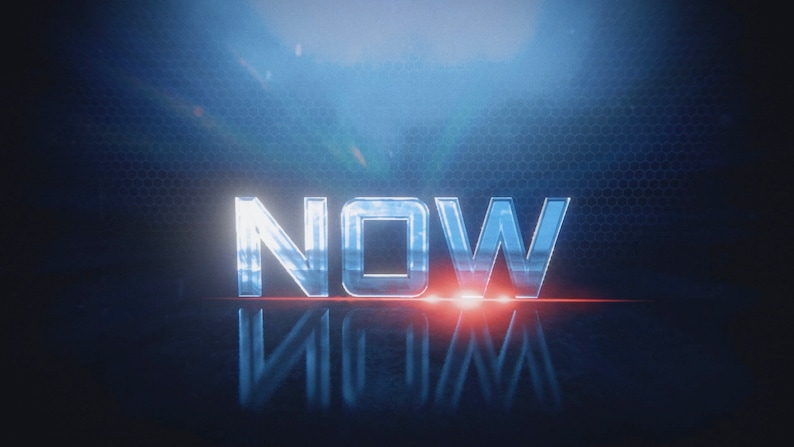 Epic Tech Intro Animation - the Sequence of 5 Titles Coming to Scene ...