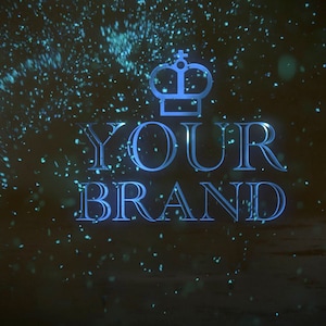 Sparkling Glitter Logo Animation With Cinematic Sound - Logo Reveals ...
