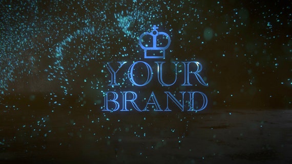 Sparkling Glitter Logo Animation With Cinematic Sound Logo - Etsy