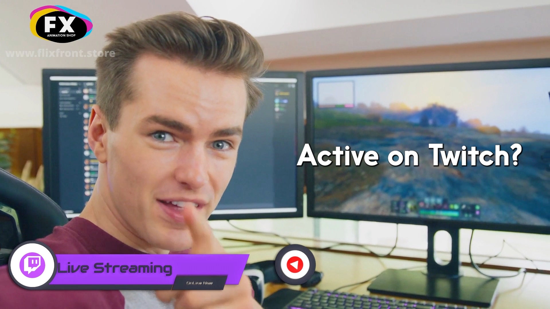 Professional Animations for Twitch, Youtube or Any Social Media, With ...