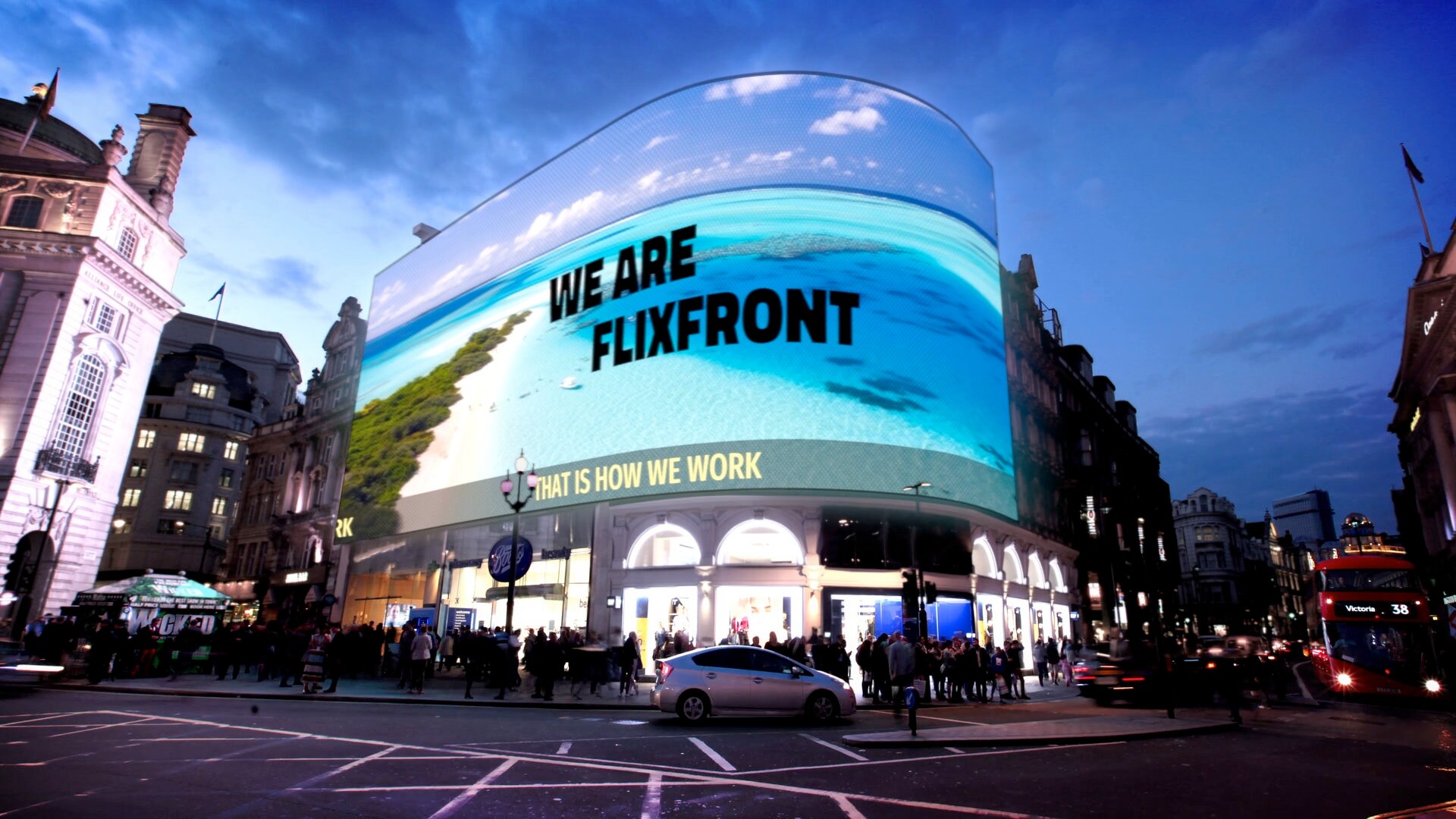 Intro Overlay or Screen for Twitch or Social Media Huge Ad Billboard ...