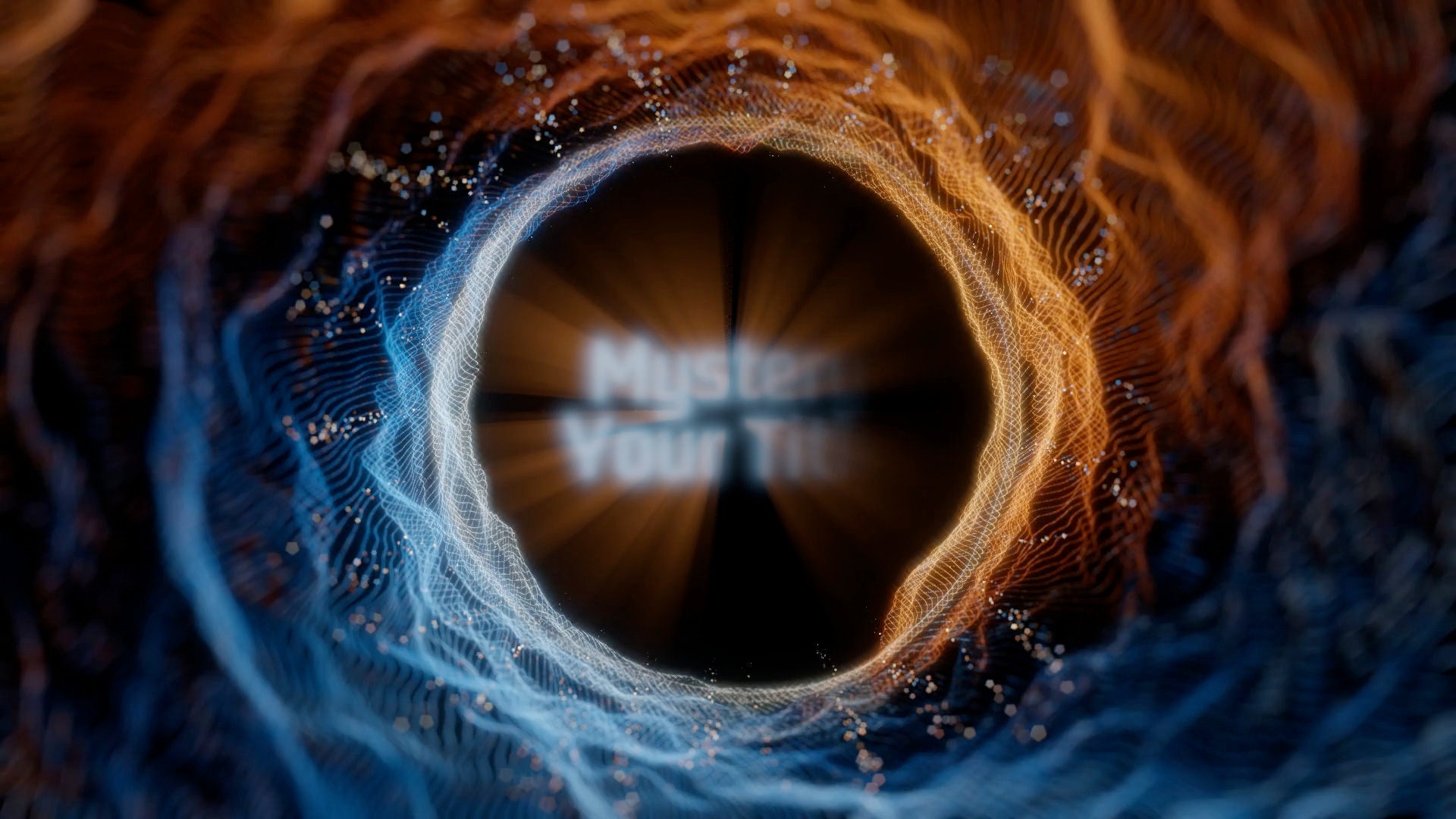 Black Hole Sun Title With Awesome Cosmic Effect and Cinematic Sound - Etsy