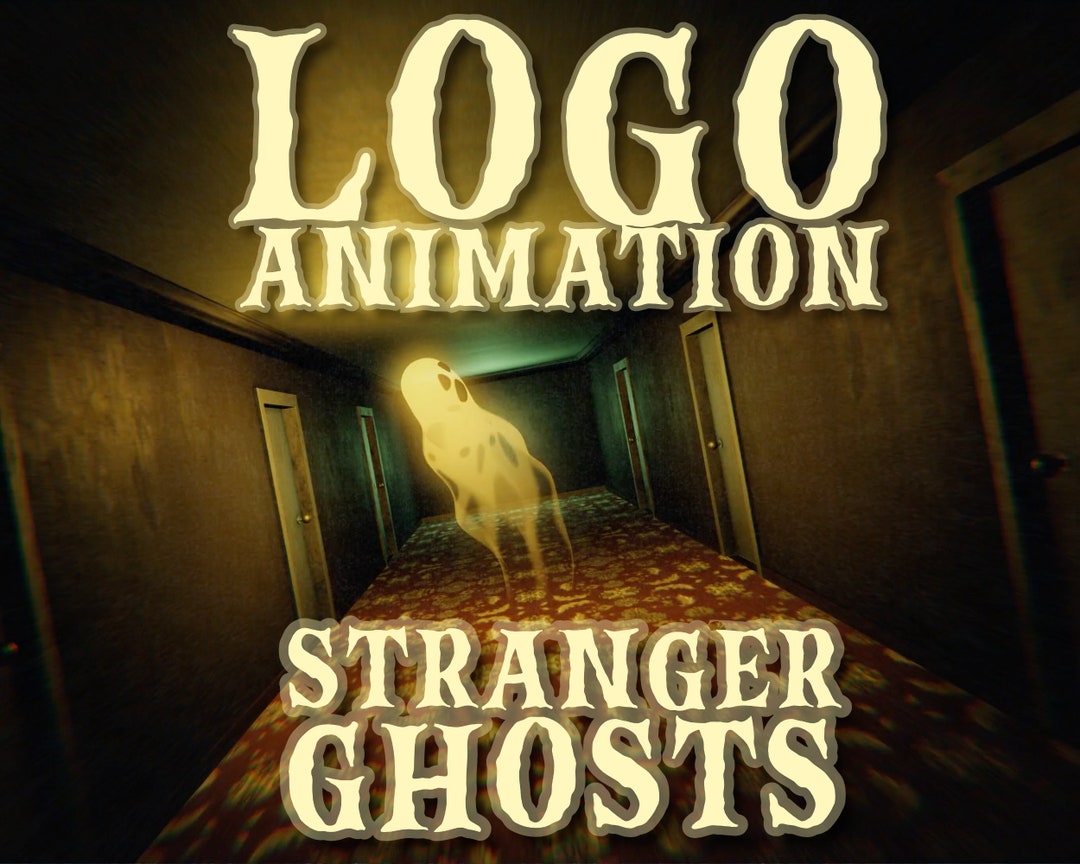 Unleash the Fear Haunting Ghostly Logo Animation Reveal in Abandoned ...