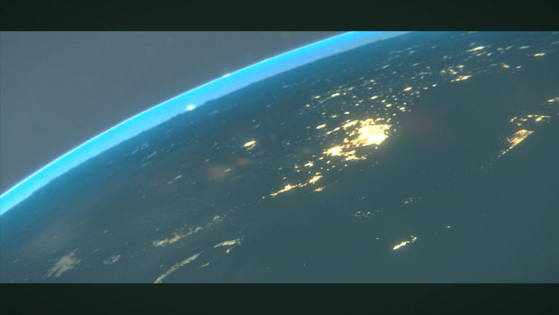 Planet Earth Cinematic Text Intro, With Custom Text, Sound Inclusive ...