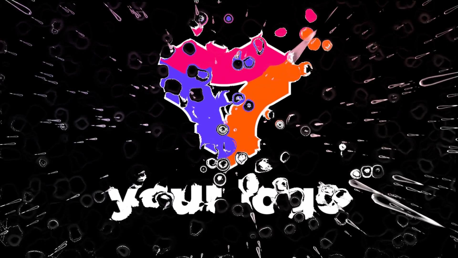 Rain-filtered Logo Animation: Logo Distortion Through Pouring Rain ...