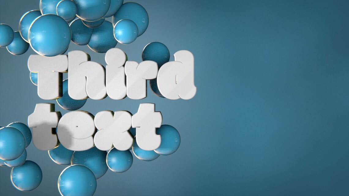 Customizable 3d Text, Animation, With Personalizable Background Colors ...