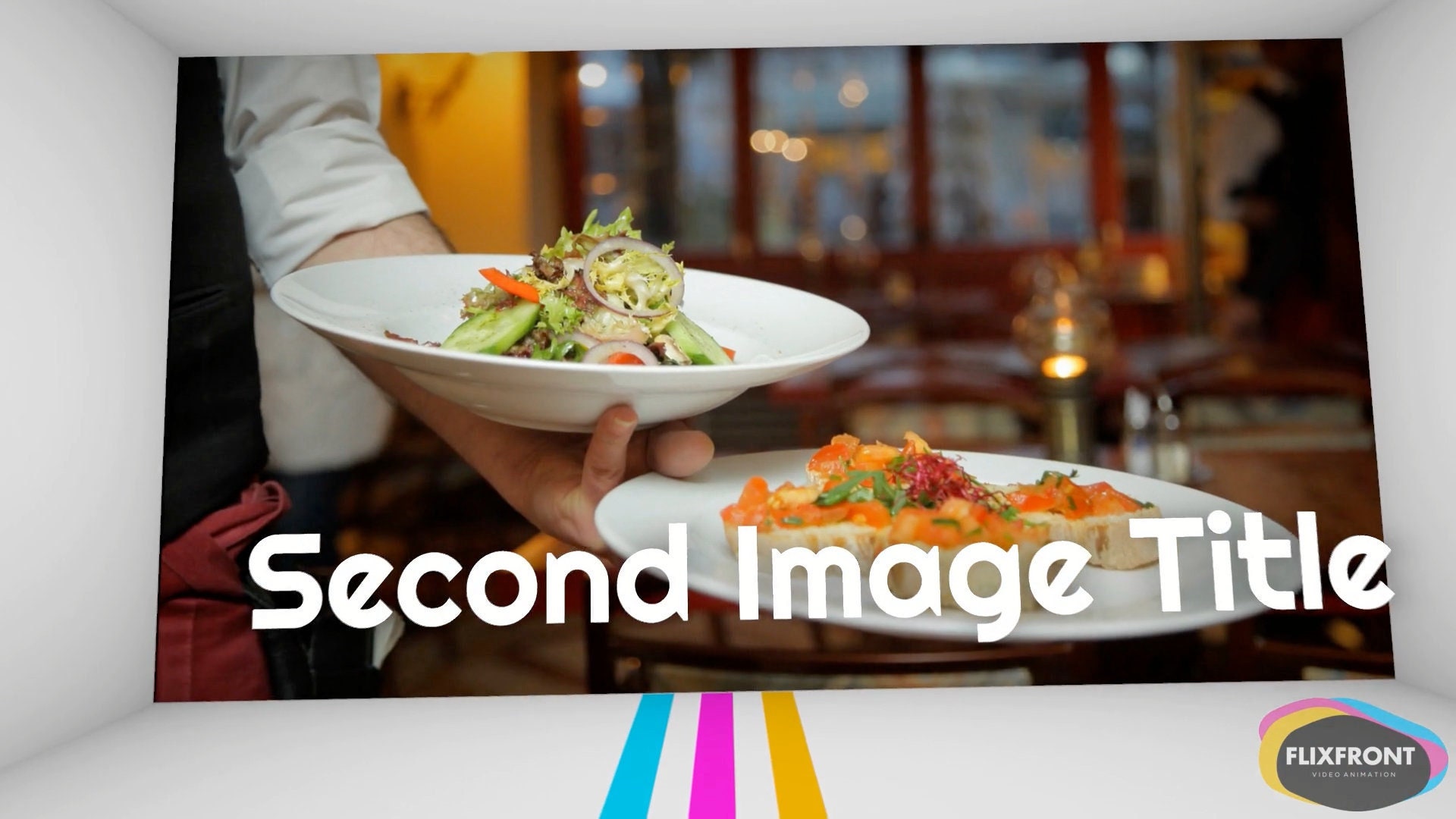 Video Intro Opener With 4 Titles and Pictures for Personalization. Add ...