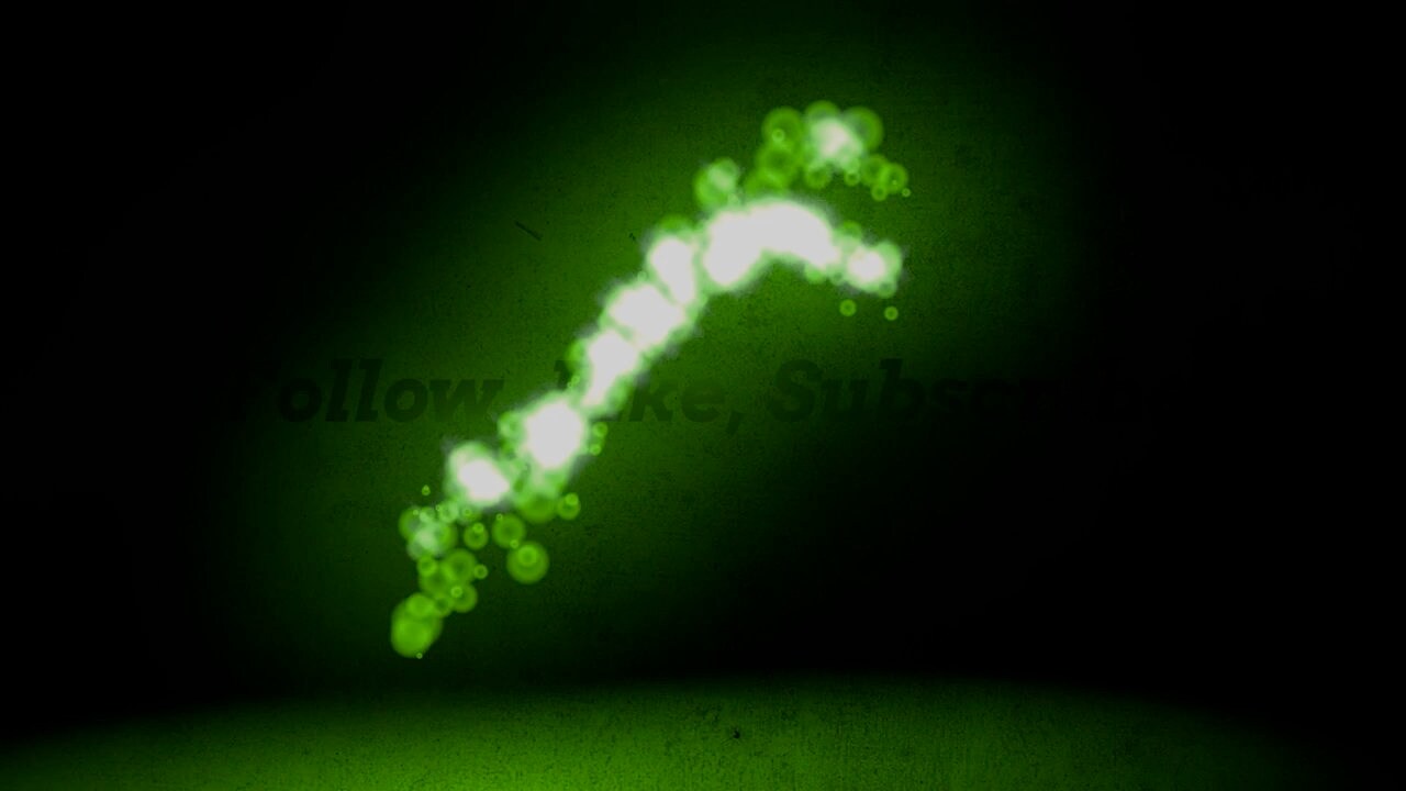 Firefly Swarm Animated Intro Title Custom Coloured Glowing Bugs Flies ...