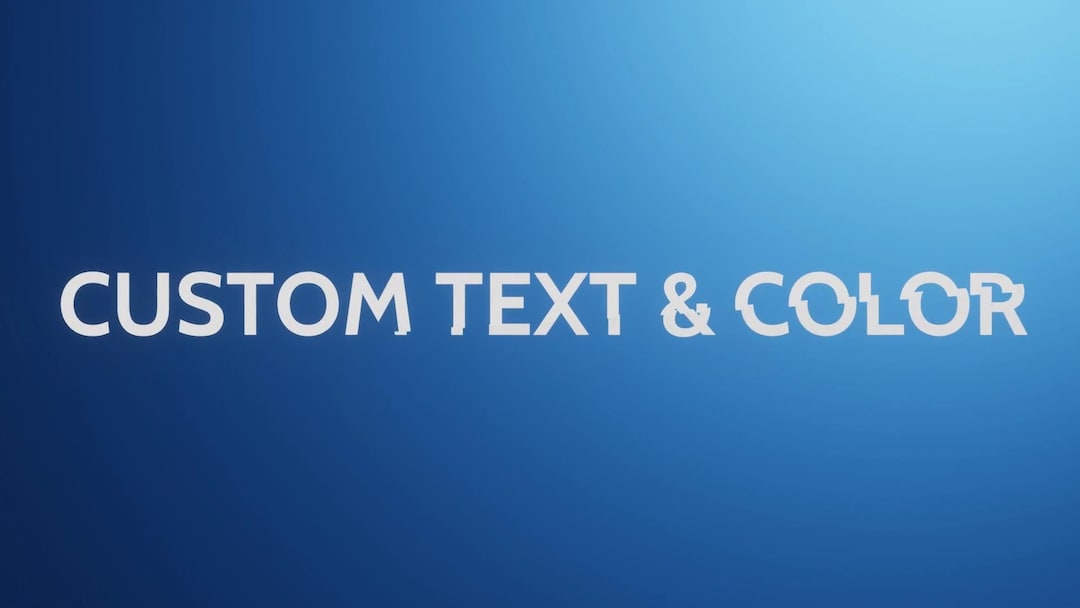 Custom Title Animation: Personalize Text & Colors - Dynamic Backgrounds ...