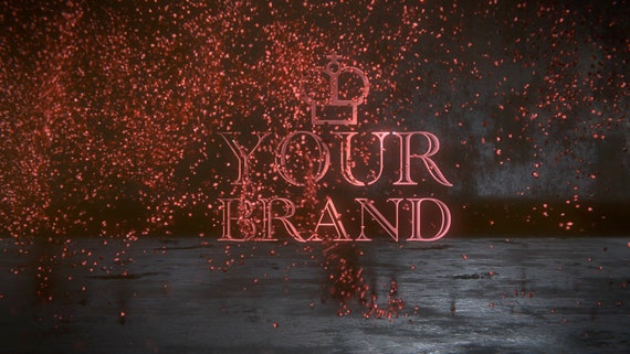 Customized Color Dust Logo Animation With Cinematic Sound - Etsy