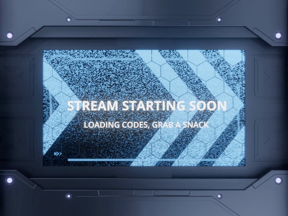 Customizable Intro for Twitch starting Soon Gaming Style Player 1 Vs ...