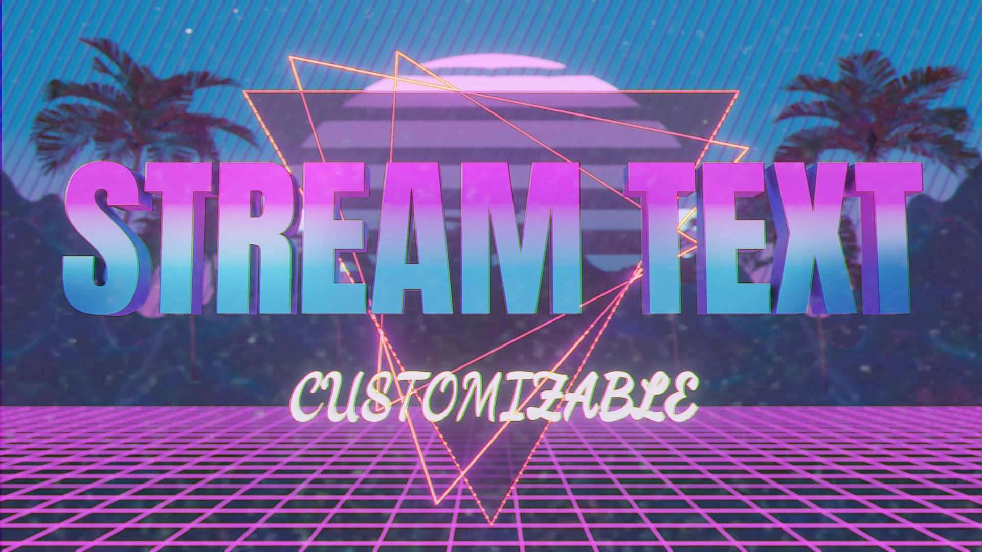 Retro VHS Customizable Intro for Twitch or Any Other Media Customize ...