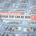 Dollar Bills Money Heist Text Animation Customizable Text and Sound ...