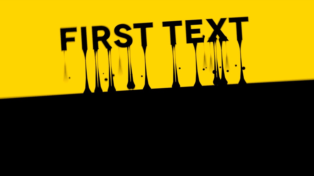 Gooey Sticky Playful Text Animation - Customize for Twitch, Social ...