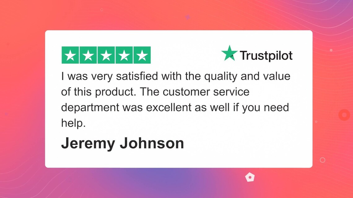Custom Trustpilot Review Animation: Showcase Your Best Ratings - Etsy