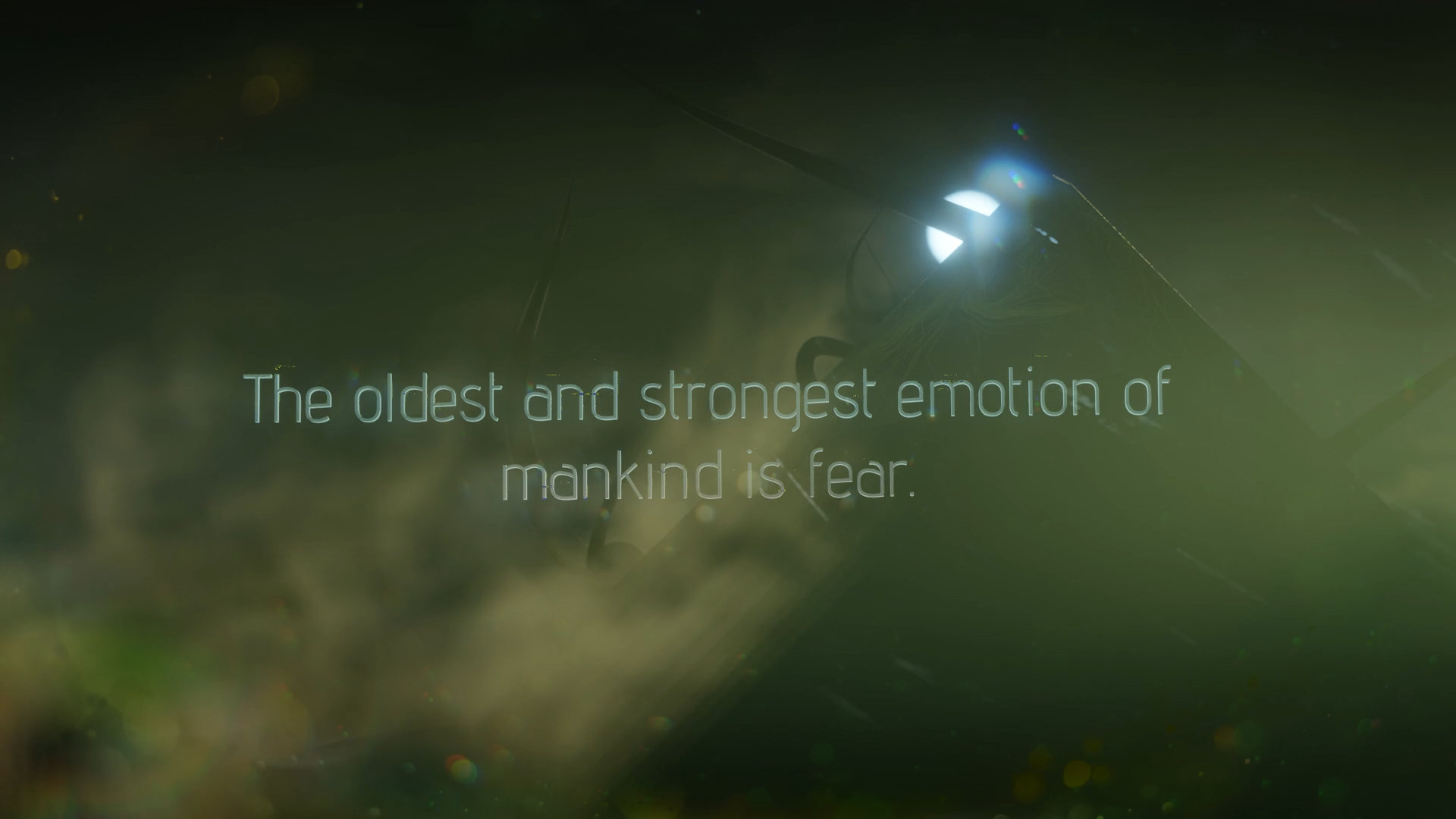 Fear Emotional Animation Scary Horror Titles Customizable Text, Color ...