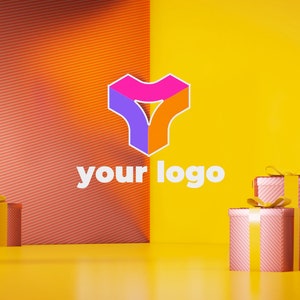 Christmas Flip Book Logo Animation Sequence of Animated Book Pages With ...