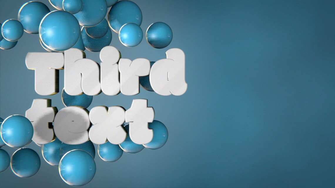 Customizable 3d Text, Animation, With Personalizable Background Colors ...