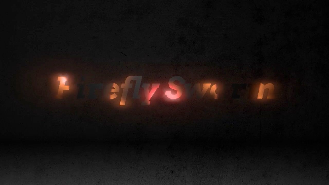 Firefly Swarm Animated Intro Title - Custom Colored Glowing Bugs Flies ...