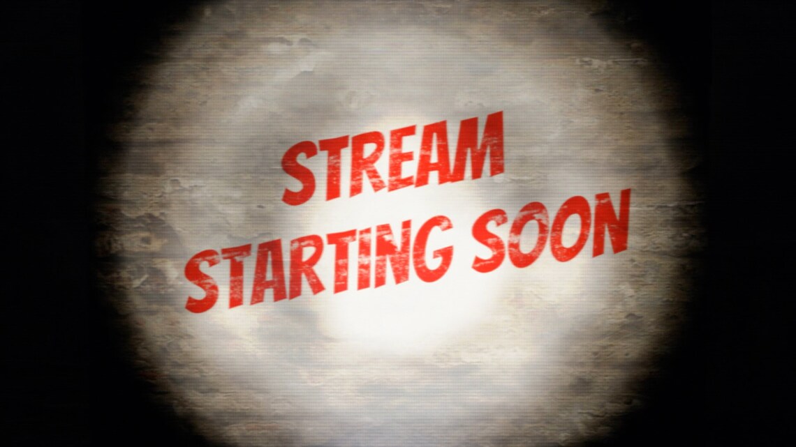 Paranormal Animation Scary Message Customizable Text and Color Custom ...