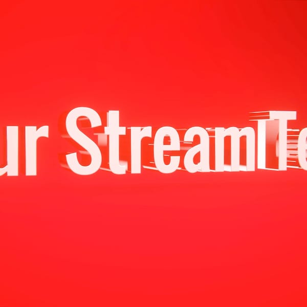 Twitch Glass Letters - Etsy