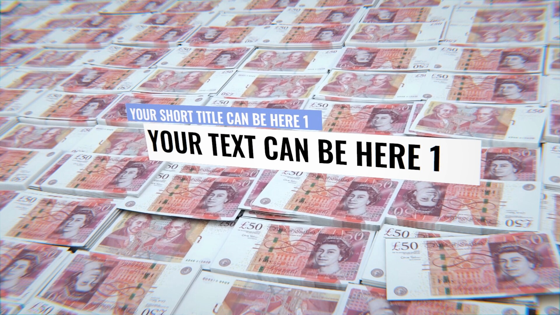 Pound Bills Money Heist Text Animation Customizable Text and - Etsy