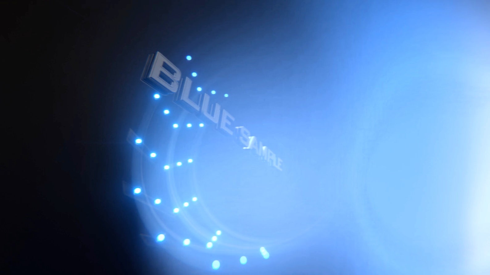 Light Title With Custom Text and Color - Great for Any Video Intro ...