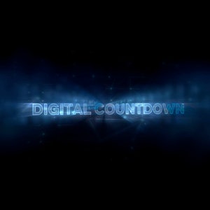 Digital Countdown Intro - Animated Glowing Custom Color Countdown With Intro Text and With ...