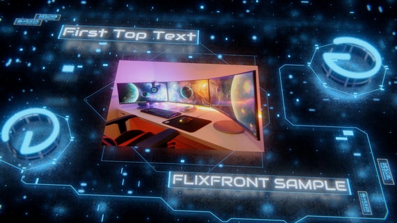 Animation Intro With Pics Custom Message and Slides of Your - Etsy