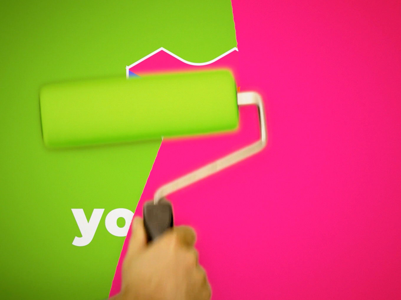 Painted Logo Animation Get Your Own Logo Painted by Worker on the Wall ...