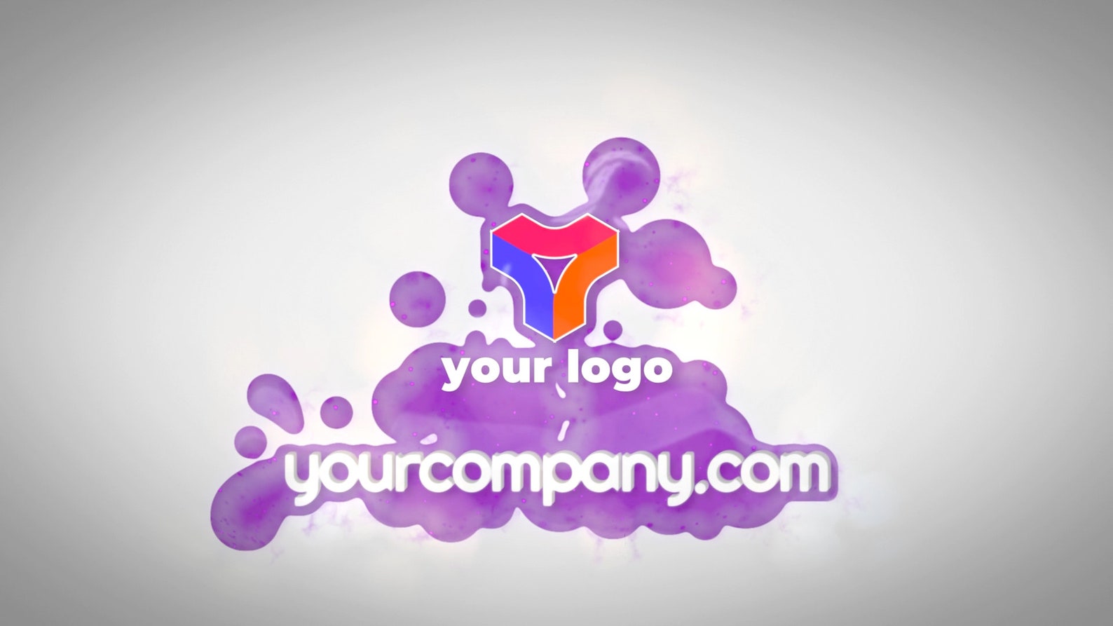 Custom Color Jelly Splash - Reveals Logo, Custom Color and Text for ...